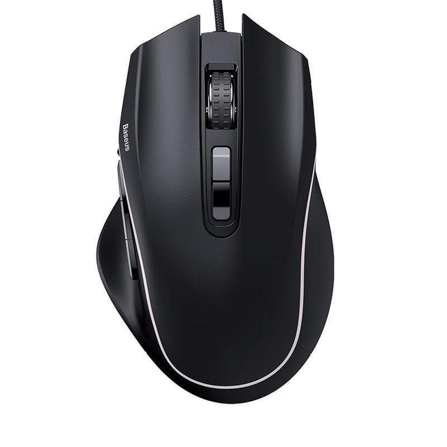 Order baseus gamo 9 programmable buttons gaming mouse black Now! | Jomla.ae