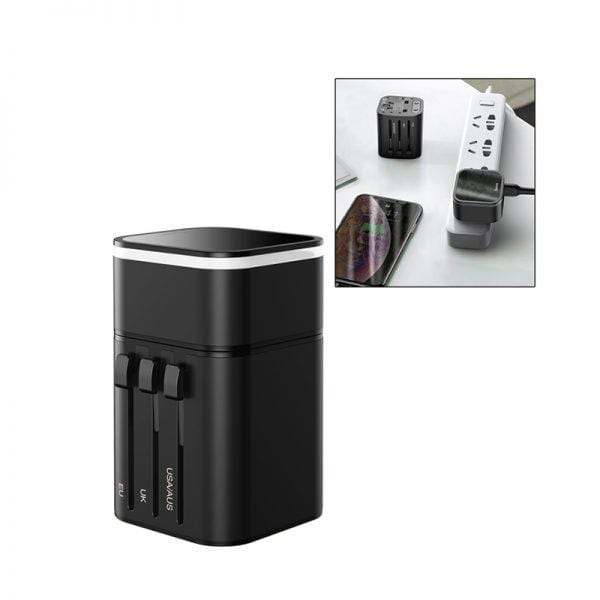 Order baseus removable 2in1 universal travel adapter pps quick charger ...