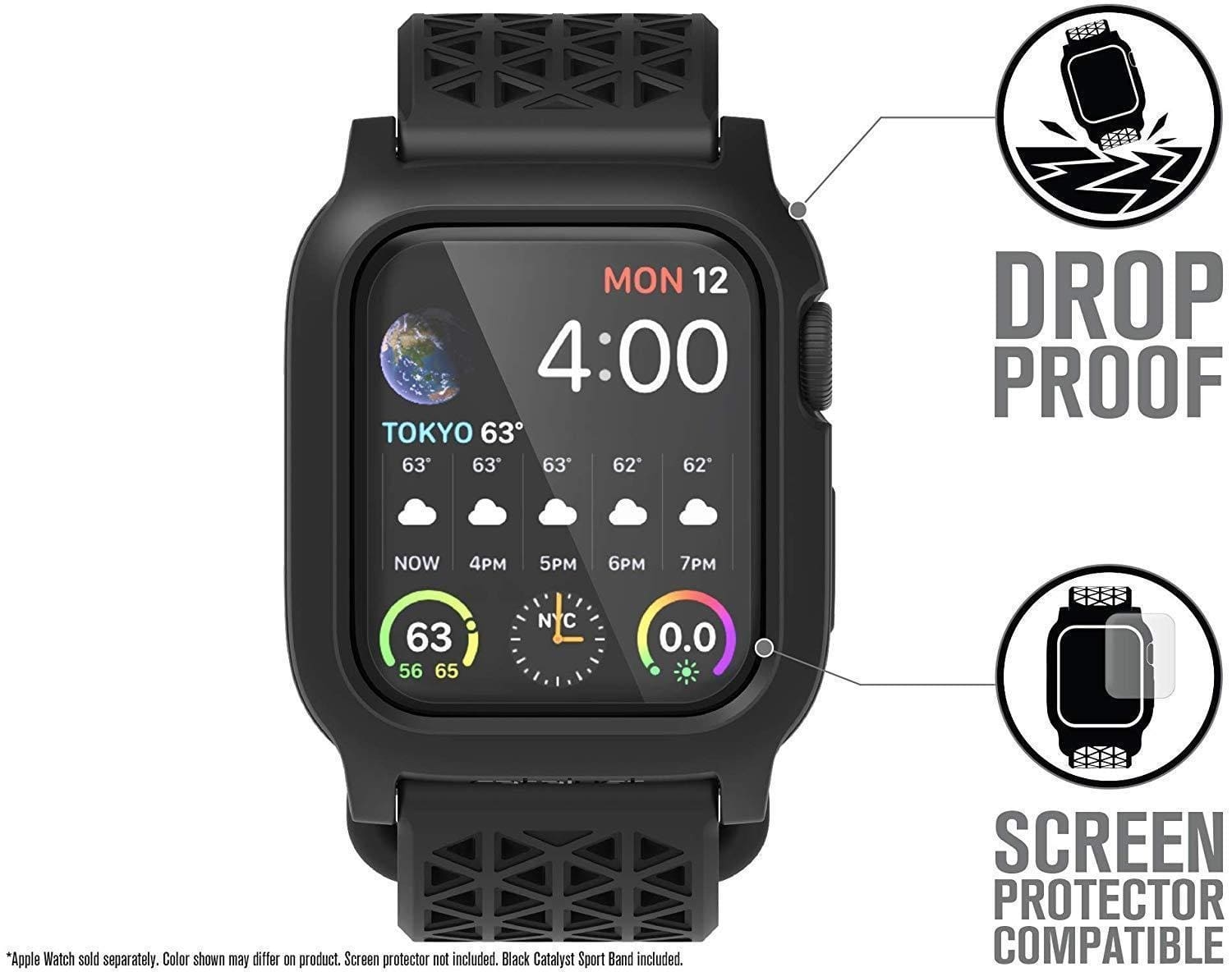 Order catalyst apple watch 40mm series 4 impact protection case stealth ...
