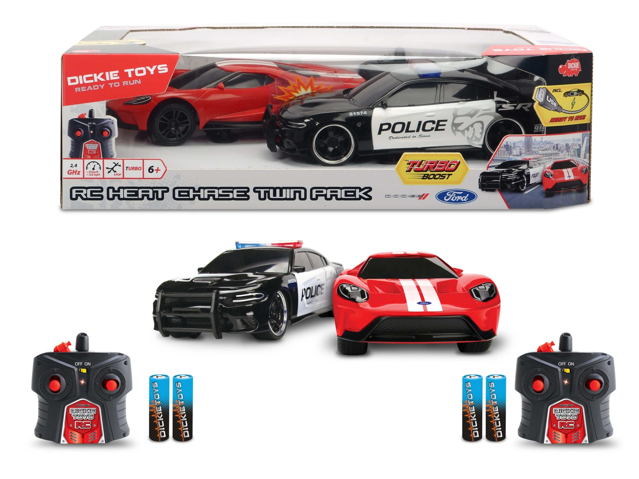 Order Dickie RC rc heat chase twin pack Now! | Jomla.ae