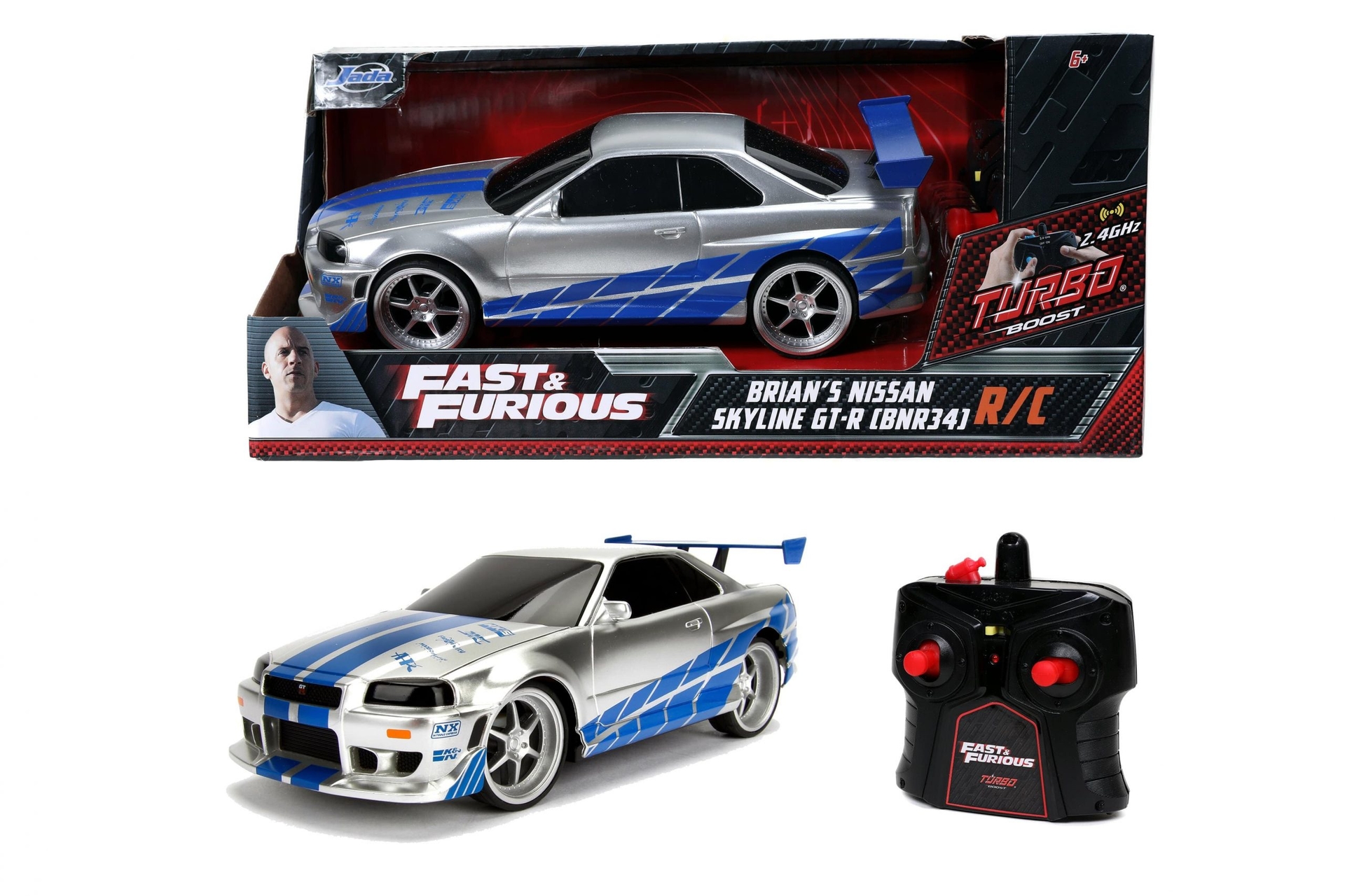 Order FAST & FURIOUS fast furious rc nissan skyline gtr 1 24 Now ...