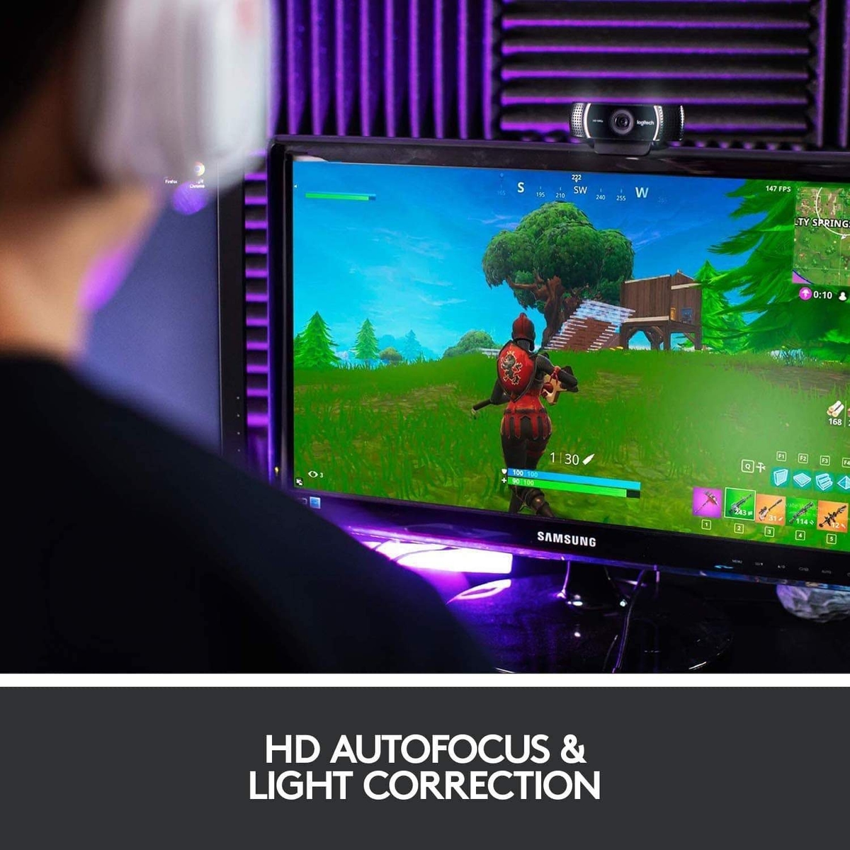 Order Generic Logitech C922 Pro Stream Webcam, HD 1080p/30fps or HD ...