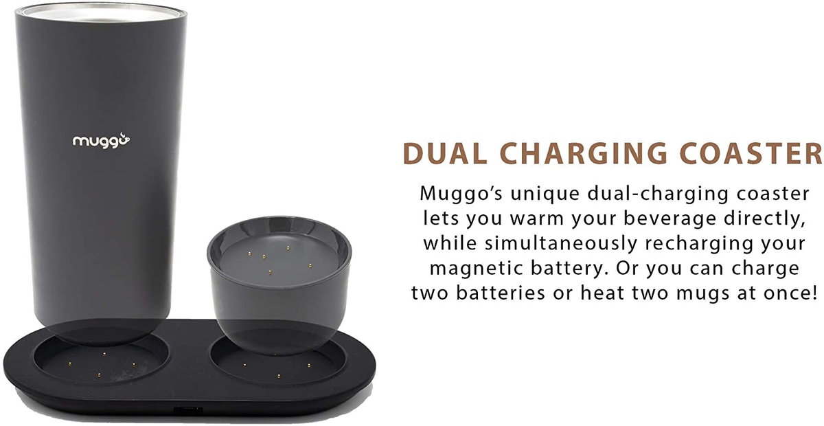 Order Muggo 12 oz temperature control mug with 3 hour battery life Now ...