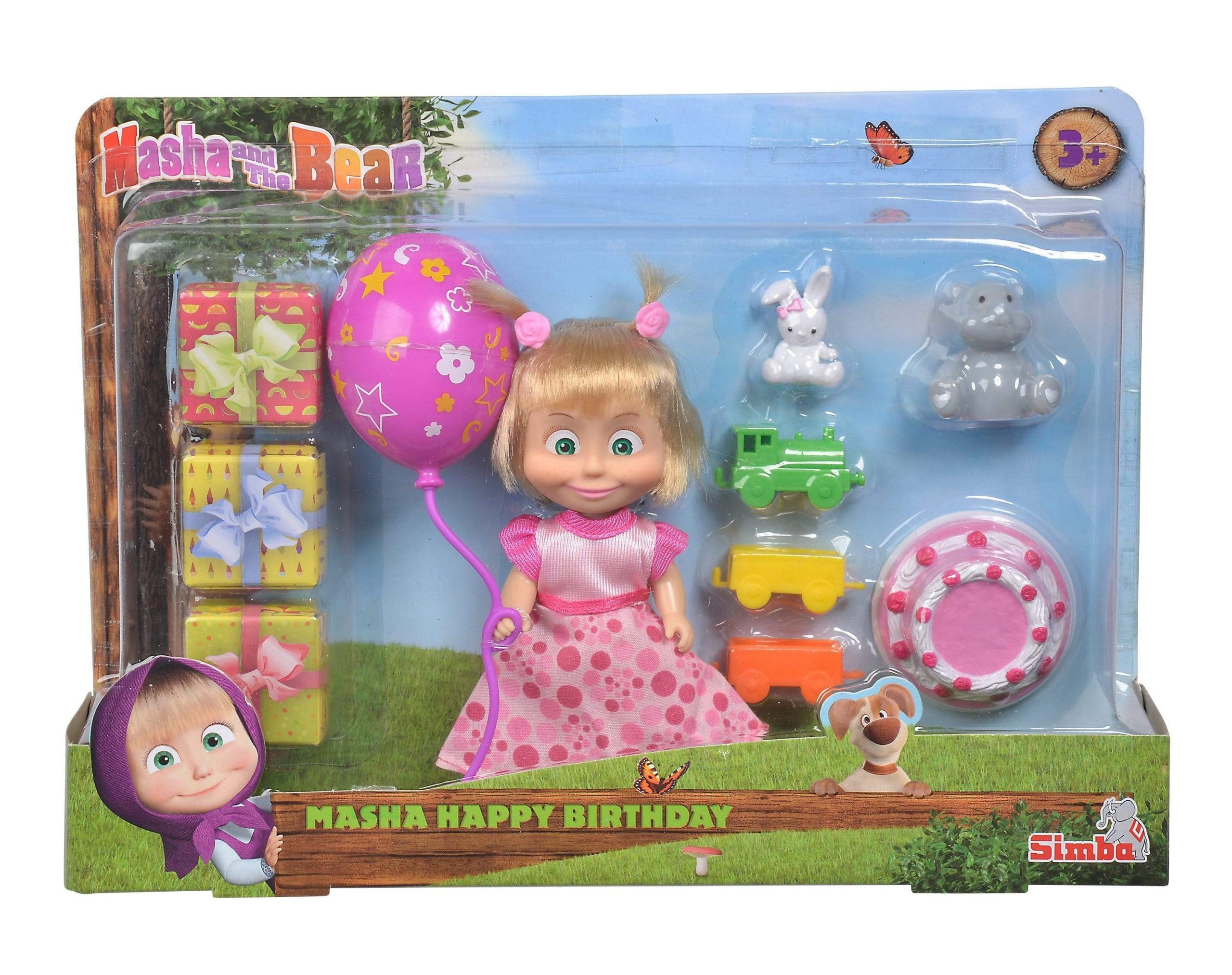 Order MASHA & THE BEAR masha birthday set Now! | Jomla.ae