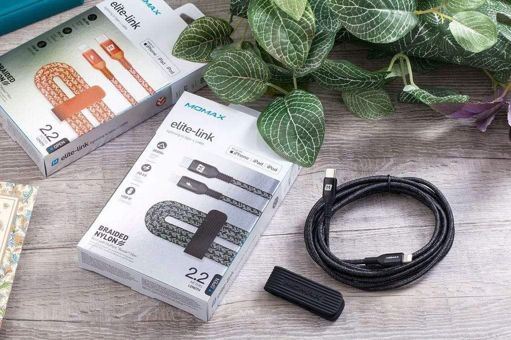Order momax elite link type c to lightning cable triple braided 2 0m ...