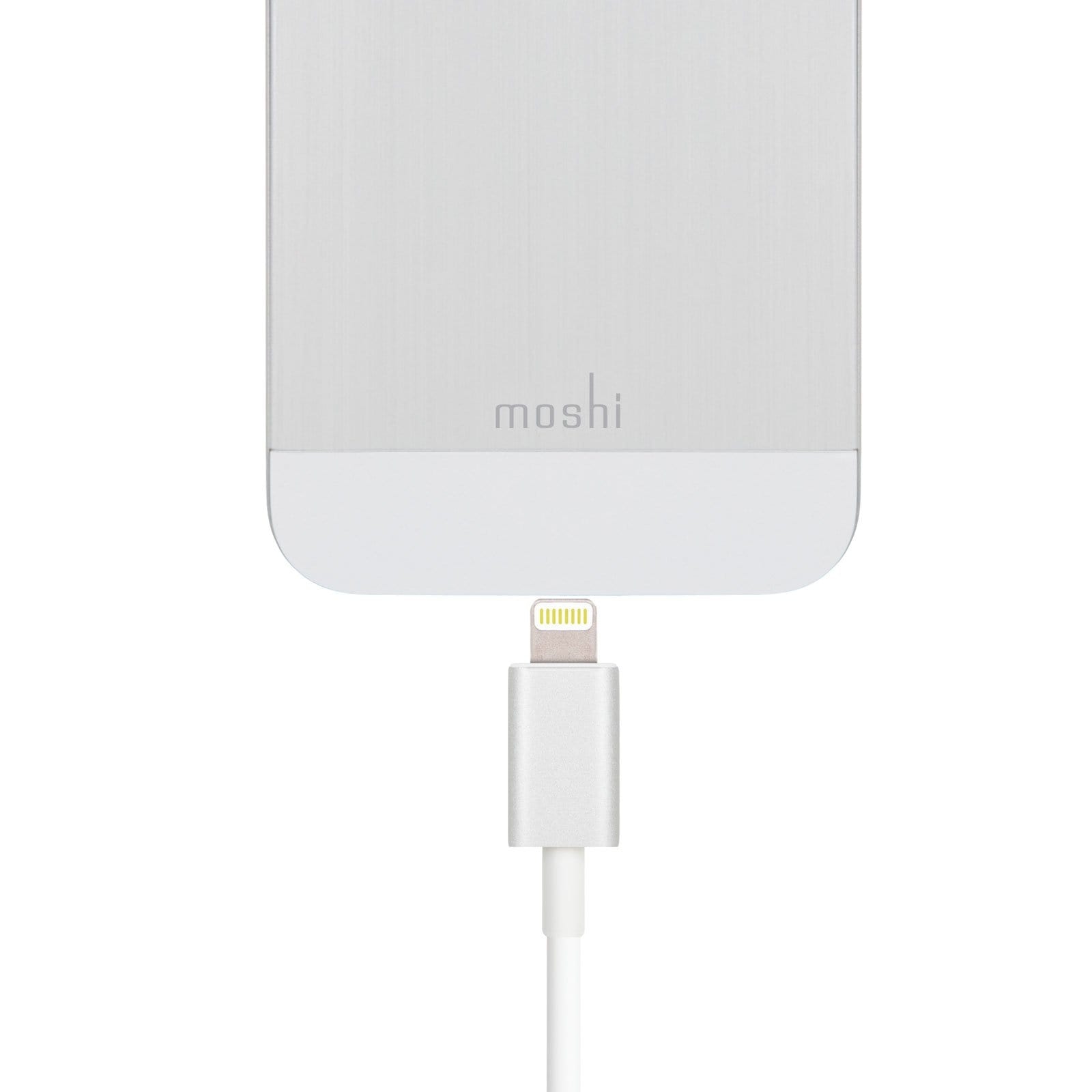 Order moshi usb cable 1m with lightning connector white Now! | Jomla.ae