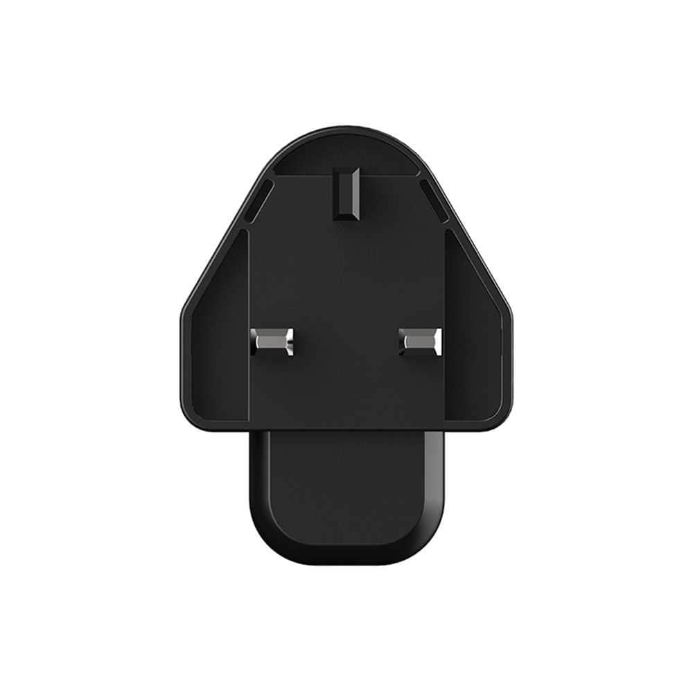 Order powerology 3 port 65w gan charger with pd uk black Now! | Jomla.ae