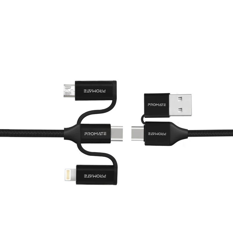 Order Promate PentaPower, 6 IN 1 MULTI CONNECTOR USB CABLE, LIGHTNING ...