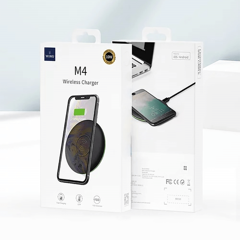 Order wiwu m4 wireless charger black Now! | Jomla.ae
