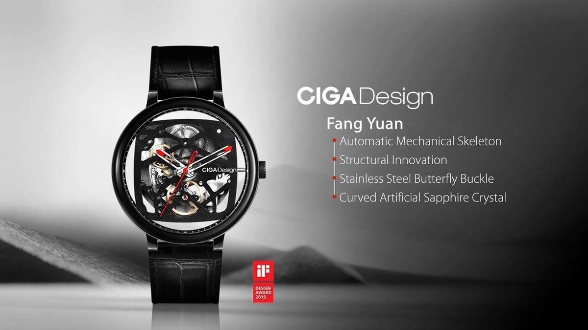 Order Xiaomi mi ciga design automatic mechanical men watch black Now ...