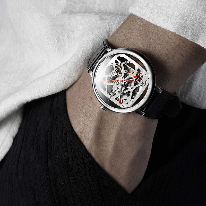 Order Xiaomi mi ciga design automatic mechanical men watch silver Now ...