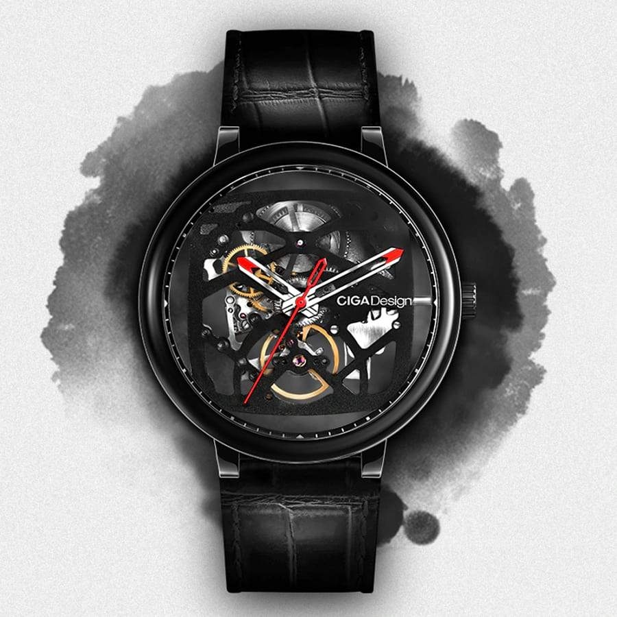Order Xiaomi mi ciga design automatic mechanical men watch black Now ...