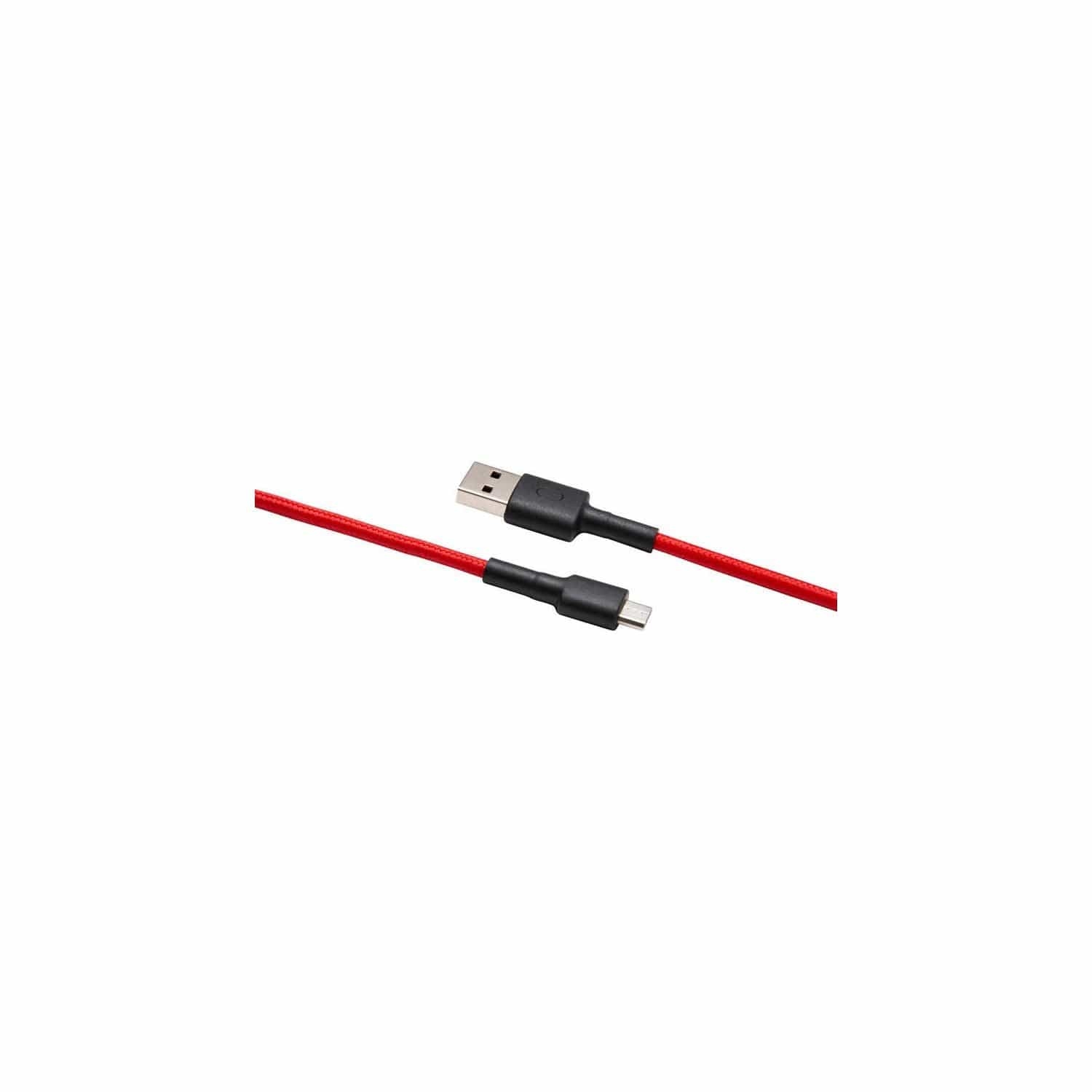 Order Xiaomi mi braided usb type c cable 100cm red Now! | Jomla.ae