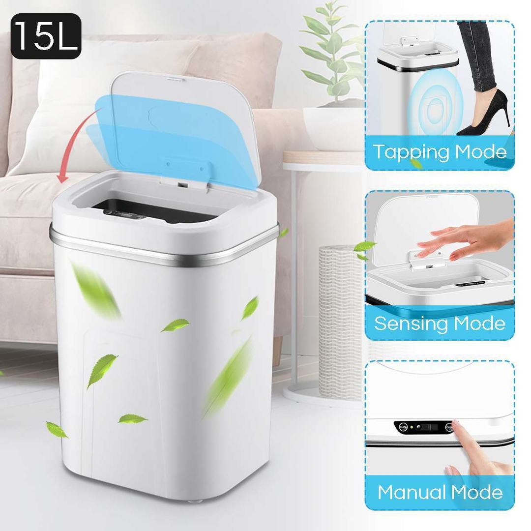 Order smart lab smartlab automatic sensor dustbin 15l Now! | Jomla.ae