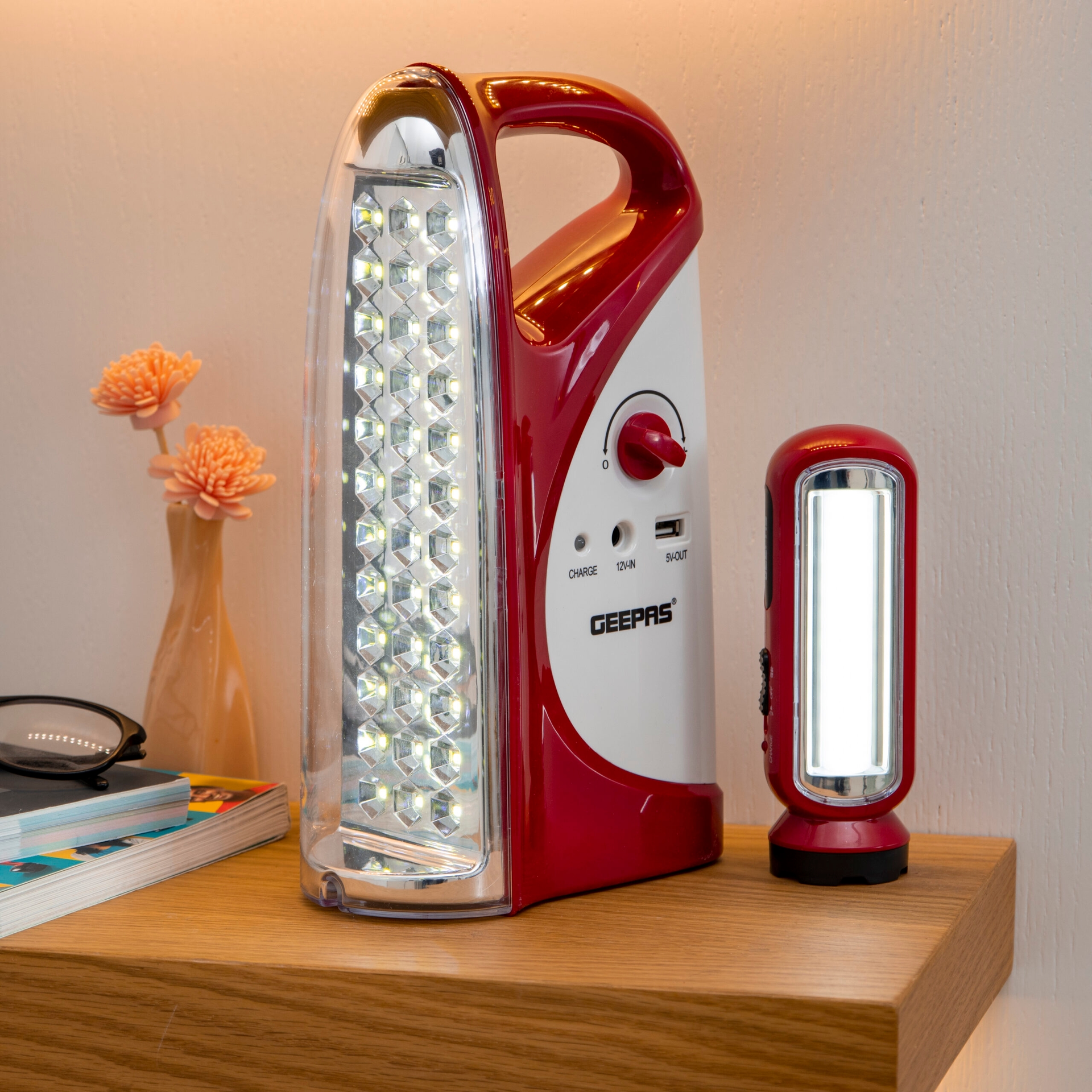 Order Geepas Portable 36 Pcs Led & 200 Hour Working Rechargeable ...