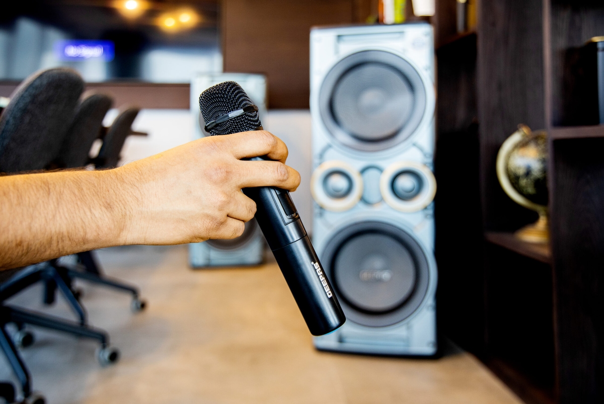 Order Geepas GMS8518 2.1CH Professional Speaker - Wireless Microphones ...