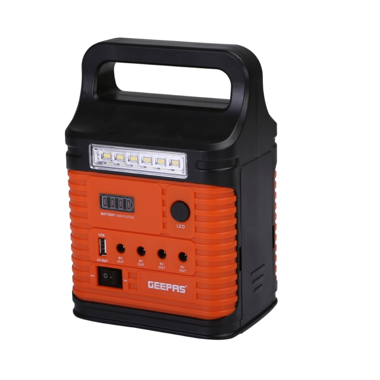 Order Geepas Home Solar System 3W - Solar Home AC/DC System Kit, 500 ...