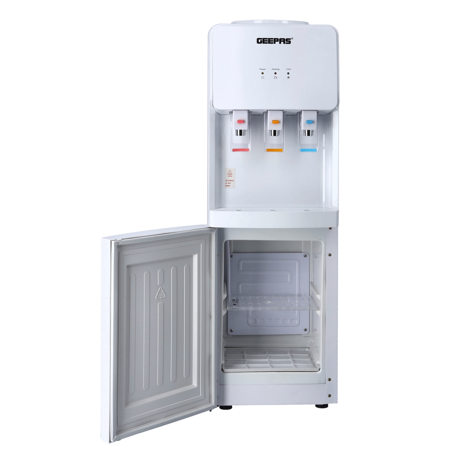 Order Geepas Water Dispenser - Hot/Cold Water Dispenser - Stainless Steel Tank, Compressor ...