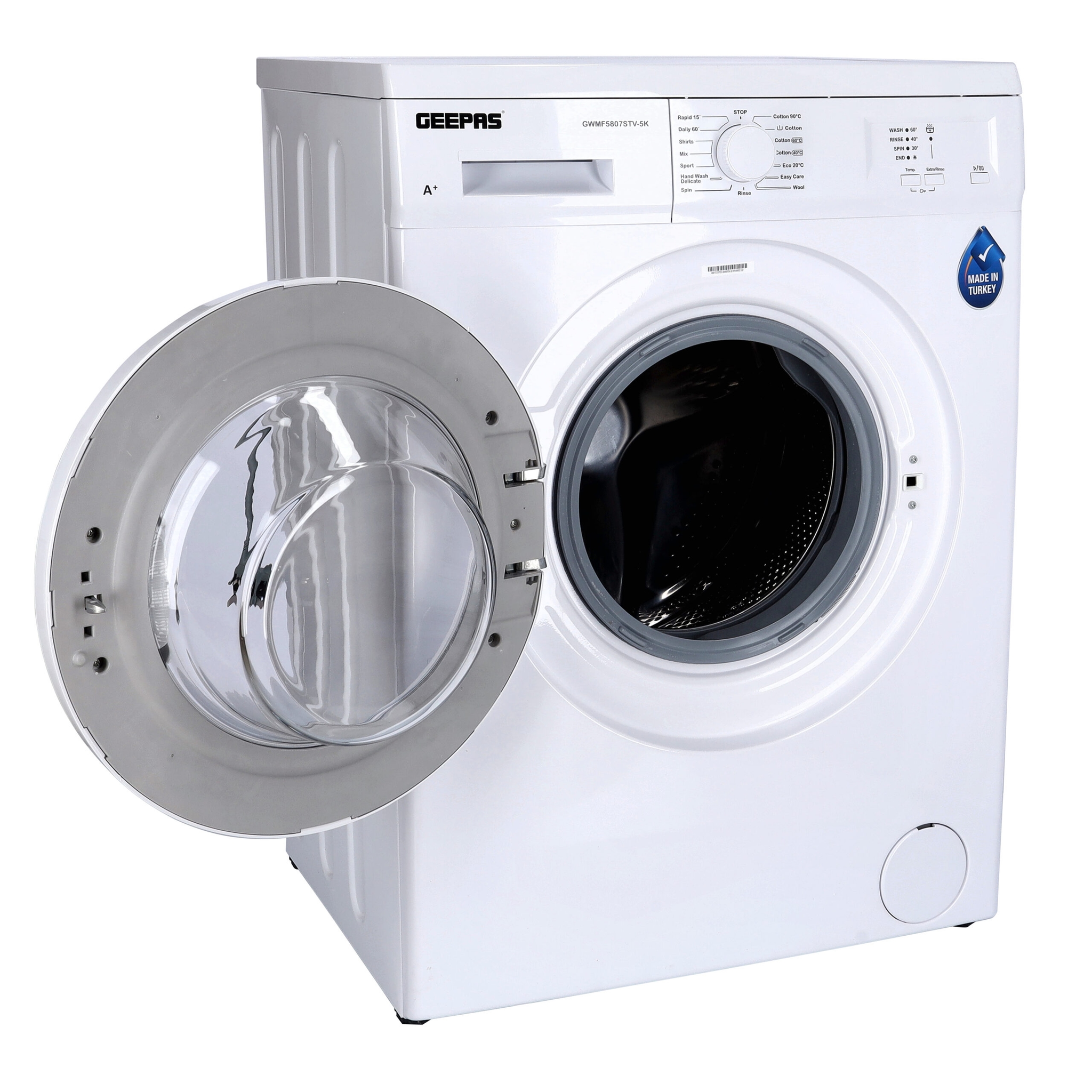 Order Geepas GWMF5807STV Fully Automatic Front Load Washing Machine ...