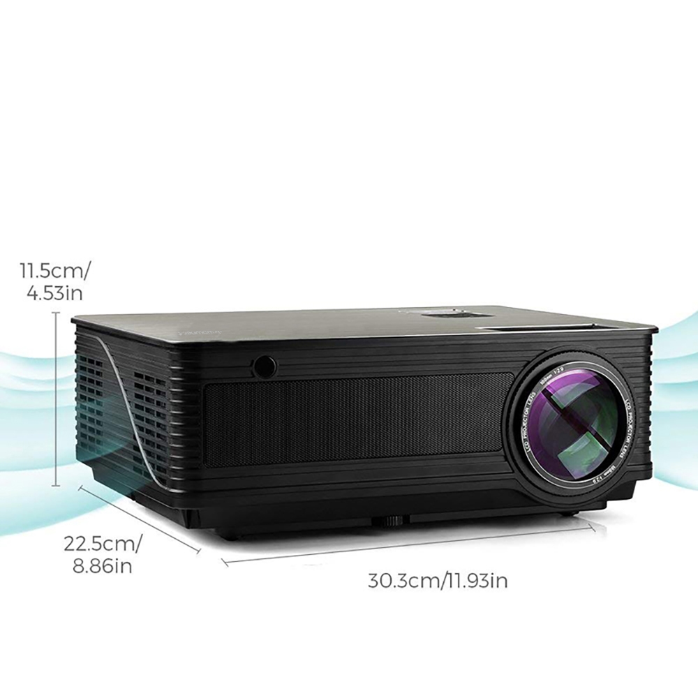 Order Wownect M5 Android Home Theater Projector 4000Lum 3D Display WiFi ...