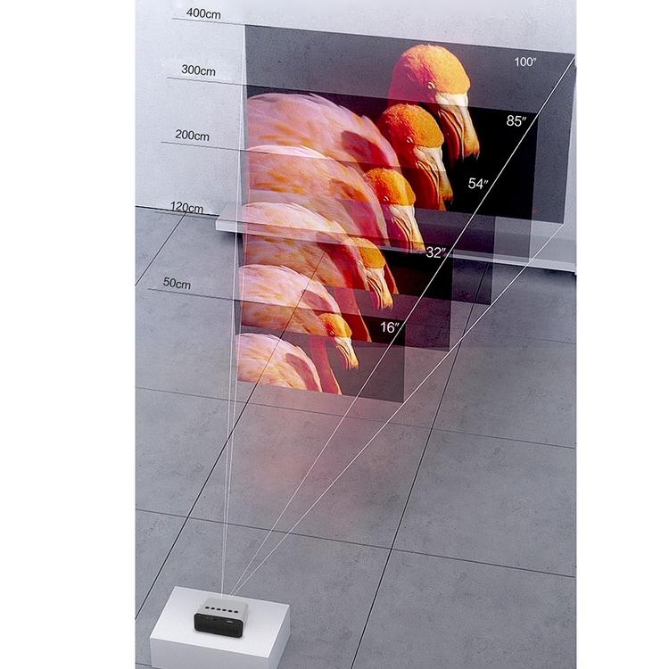 Order Wownect Mini HD Projector LED [Screen Size Up to 100â€™â€™] 100 ...