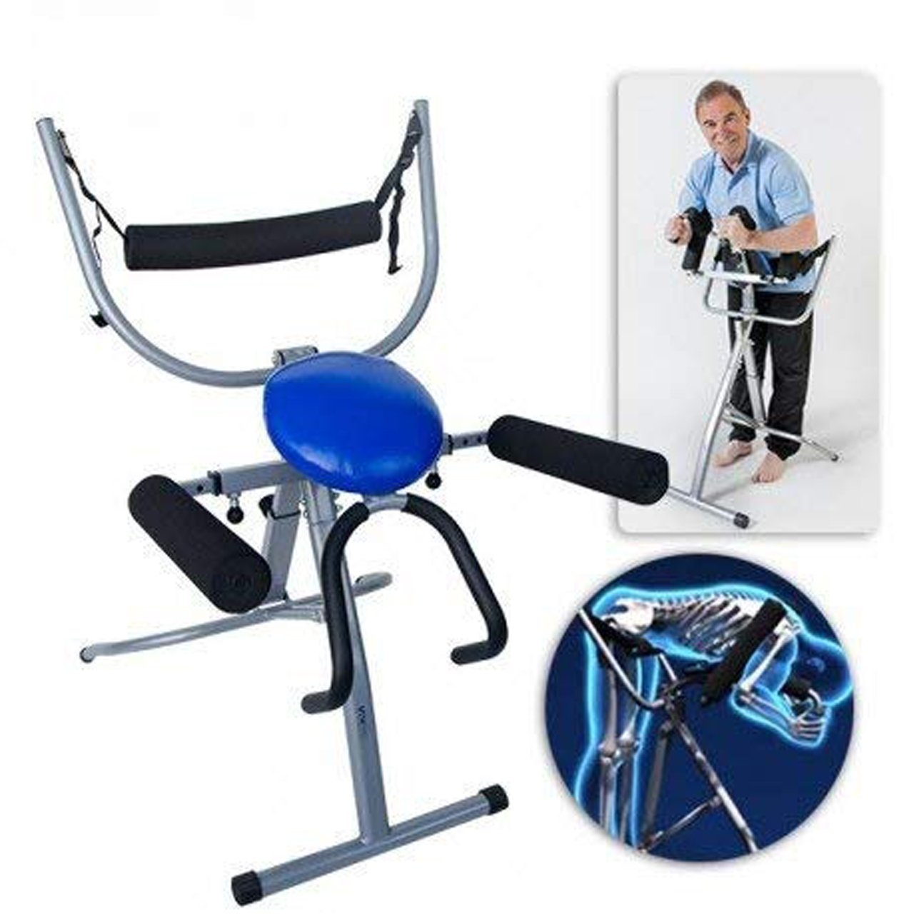Order marshal fitness inline traction control system for spinal ...