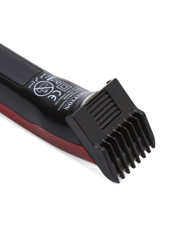 Order Krypton Rechargeable Trimmer Red/Silver/Black Now! | Jomla.ae