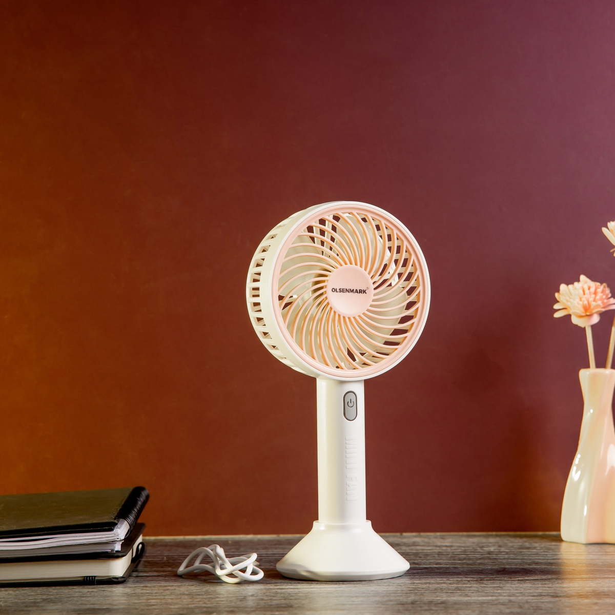 Order Olsenmark 3 Speed Reachargble Mini Fan Now! | Jomla.ae