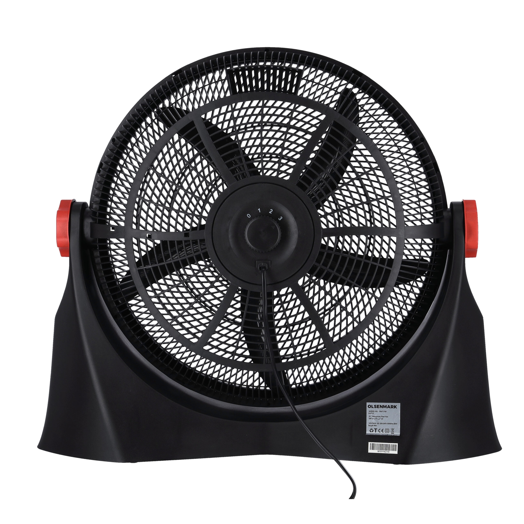 Order Olsenmark 20" Heavy Duty Floor Fan Now! | Jomla.ae