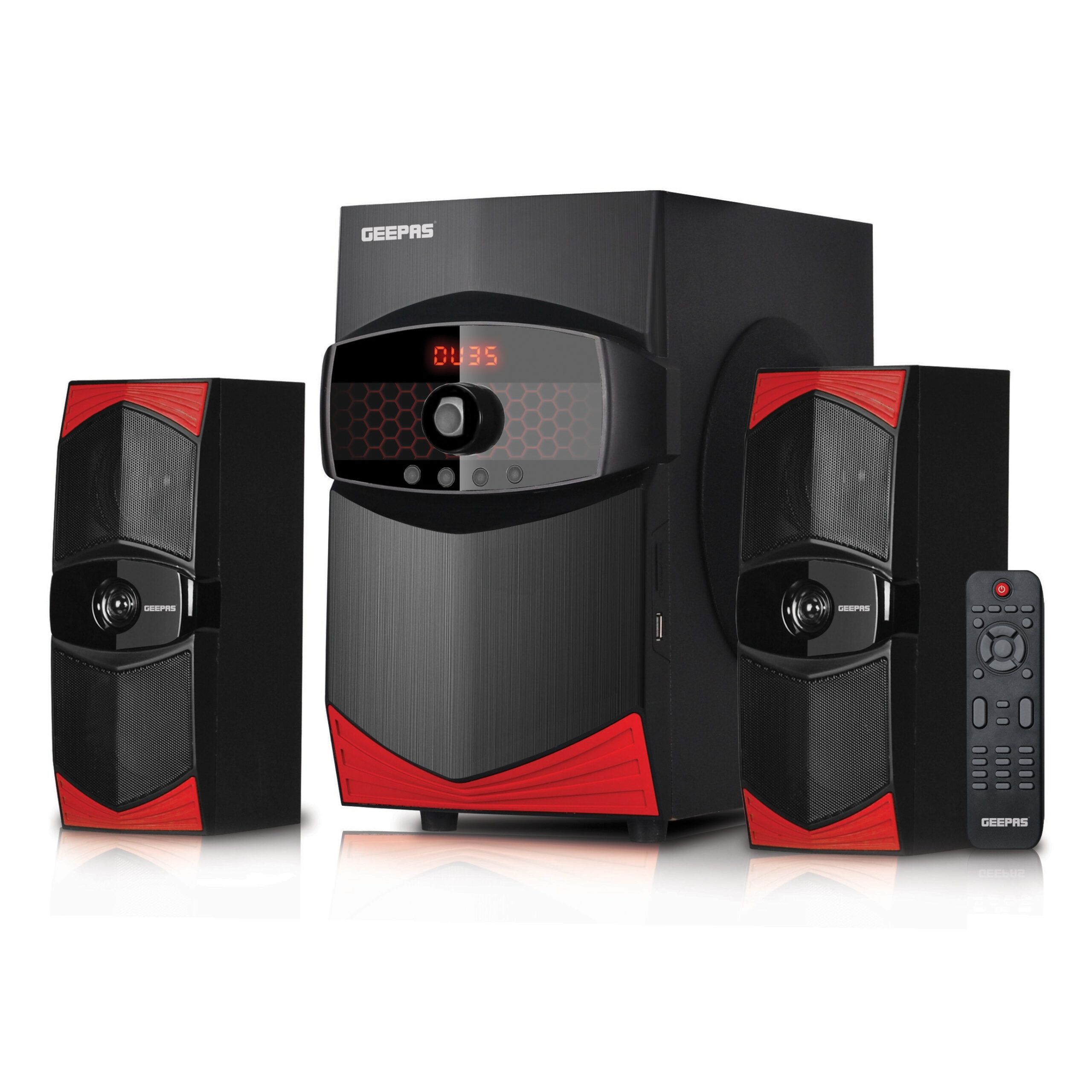 Order Geepas 2.1 Channel Multimedia Speaker Now! | Jomla.ae