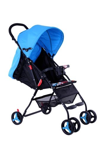 Order Baby Plus Light Blue Stroller Cum Pram, 0-36 M Now! | Jomla.ae