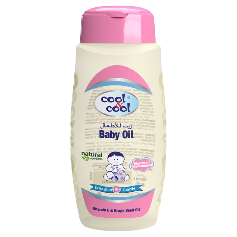 اطلب بيبي اويل 100 مل كول اند كول Cool & Cool Baby Oil الأصلي | Jomla.ae