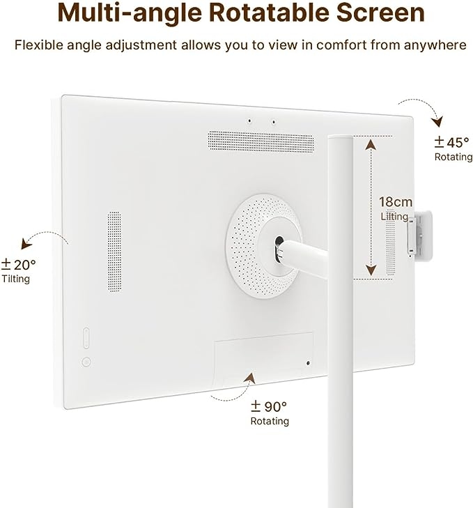 Order 32" StandbyMe Portable Smart Screen 1080p Rotatable Monitor with ...