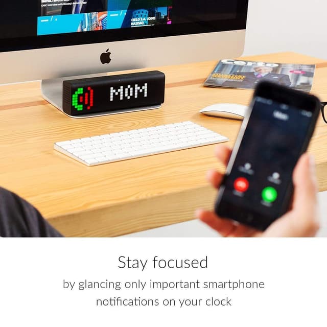 Order lametric connected clock with wifi led indicator panel Now ...