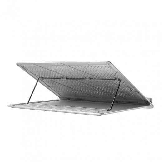baseus lets go mesh portable laptop stand white gray | Jomla.ae