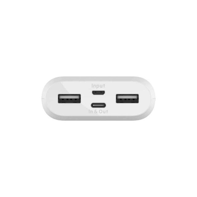 Order Belkin 10000mah Multi-Port Power Bank 15w - White Now! | Jomla.ae