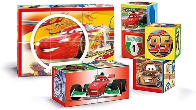 Order clementoni multi play cubes disney cars 12pcs Now! | Jomla.ae