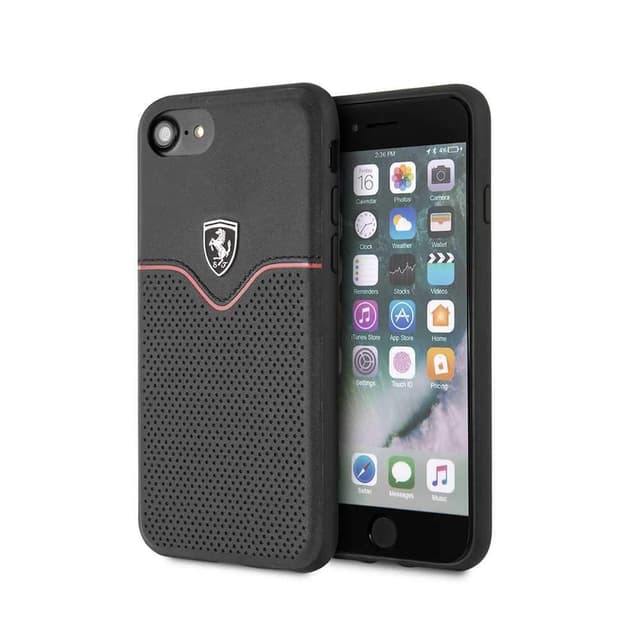 Order ferrari leather hard case victory for iphone se 2 black Now ...