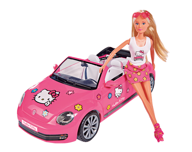 Hello Kitty hk sl vw beetle cabriolet | Jomla.ae