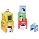 Order Lelin stacking cubes 6 friends in farm Now! | Jomla.ae