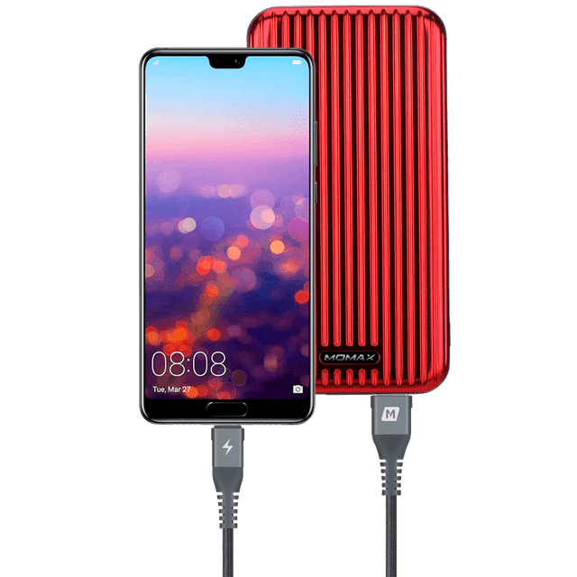 momax elite link type c 5a cable triple braided 1 2m black | Jomla.ae