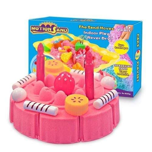 Motion Sand cake playset 3d sparkling sand box | Jomla.ae