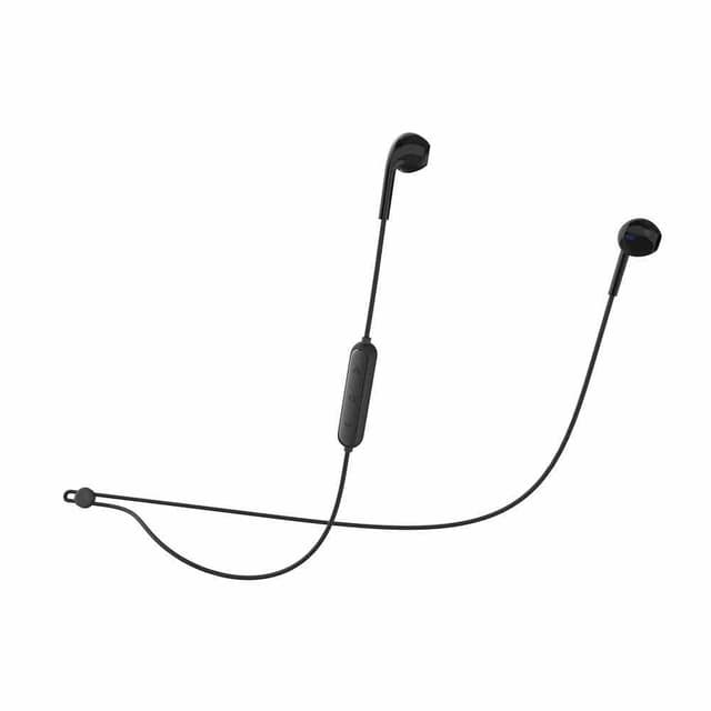 Order porodo soundtec wireless around neck earbuds black Now! | Jomla.ae