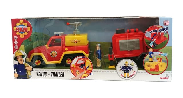 Order Simba fireman sam venus with trailer and figurine Now! | Jomla.ae