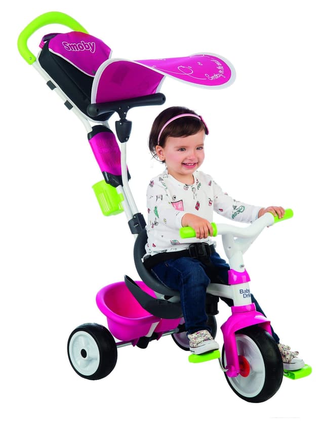 smoby baby driver comfort 2 pink | Jomla.ae
