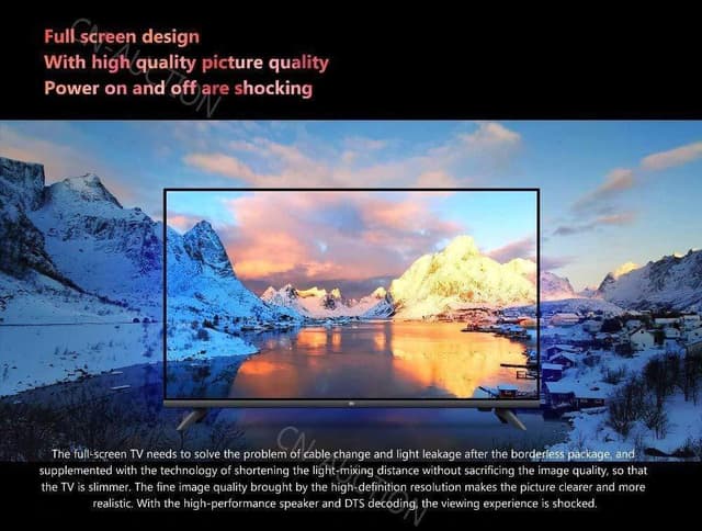 Order xiaomi mi smart tv 4k hd Now! | Jomla.ae