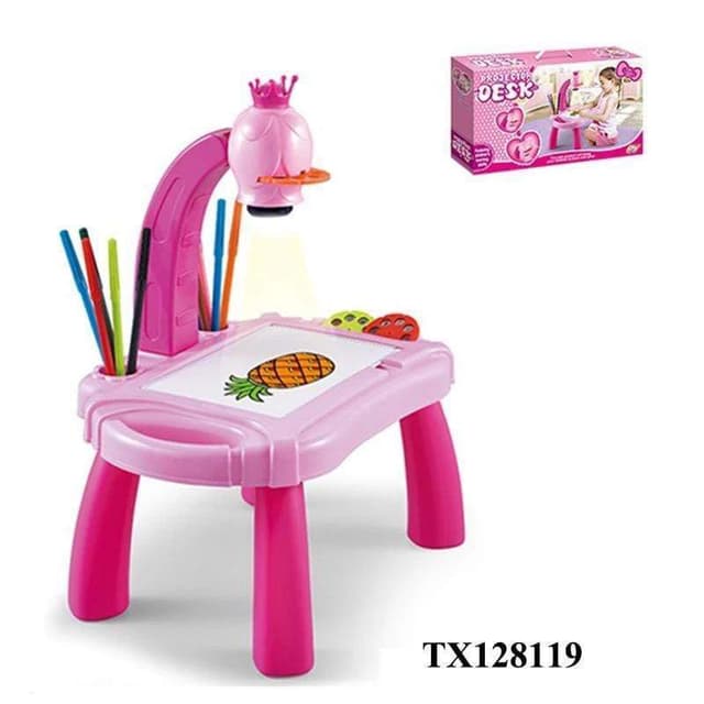 Order Generic Led Art Drawing Projector Table, Kids Projection Drawing ...