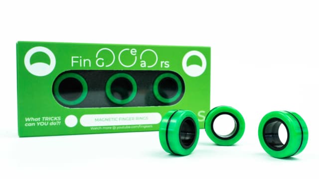 Order Fingears Magnetic Rings For Urban Lifestyle (Small) - Green/Black ...