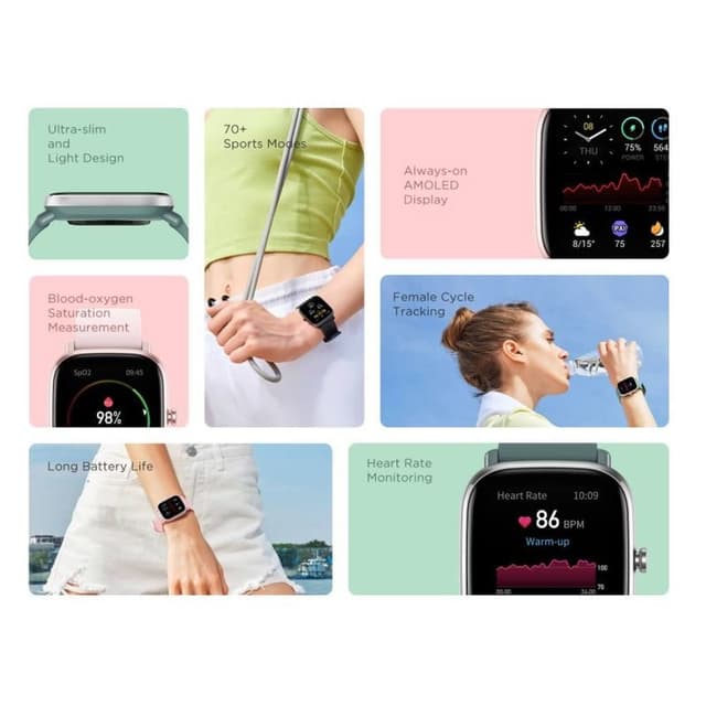 Order Xiaomi Amazfit GTS 2 mini Smartwatch With Sp02 level Measurement ...