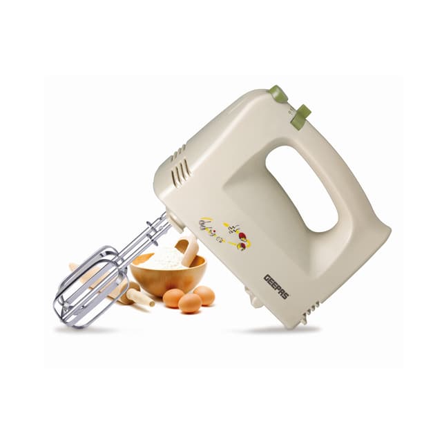 Geepas GHM2001 160W Hand Mixer - Professional Electric Handheld Mixer ...